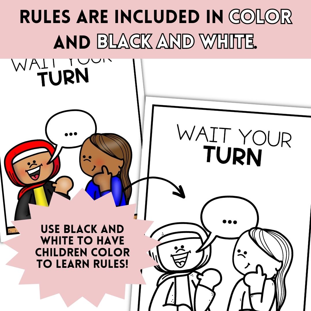 Speech Therapy Room Expectations and Rules Posters - Speechie Studio